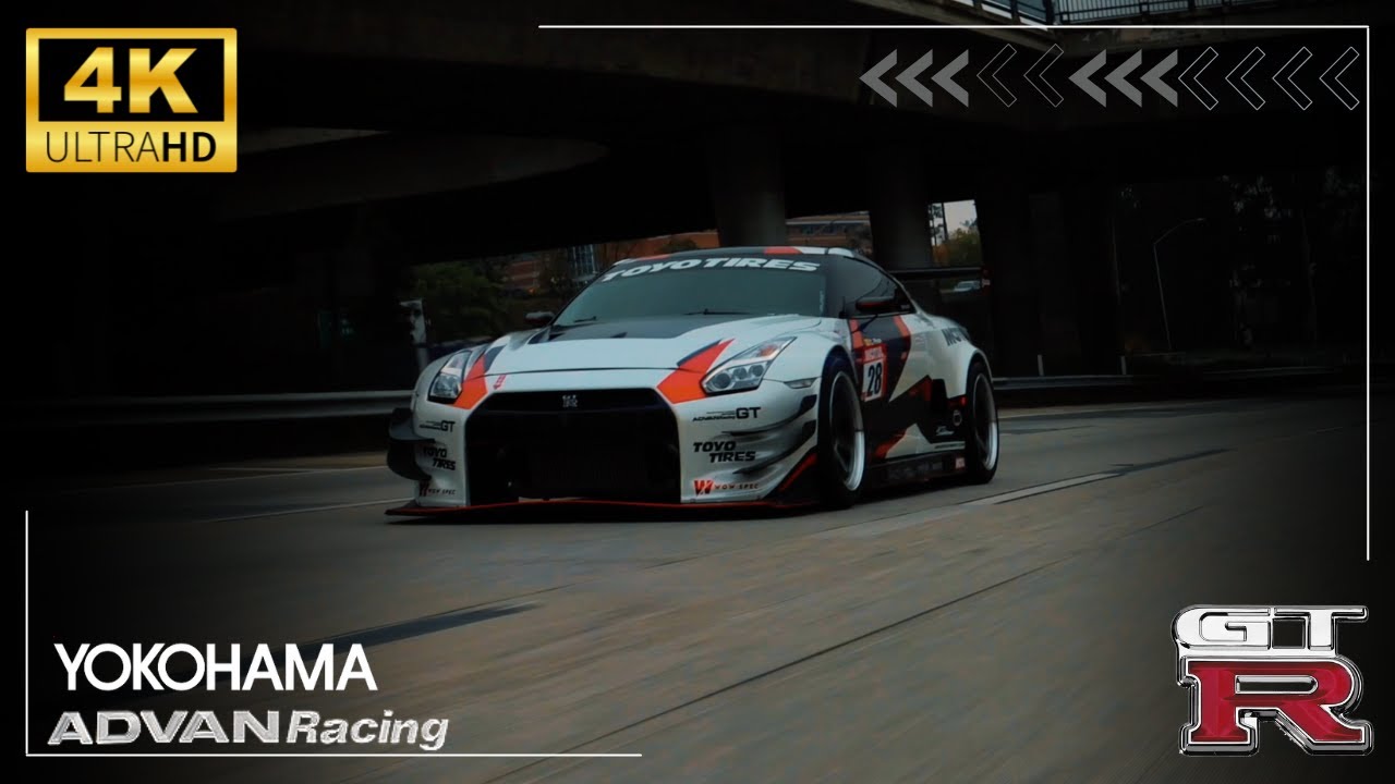 [4K] R35 Widebody Nissan GTR on Yokohama Advan GT Beyonds #gtr #jdm # ...