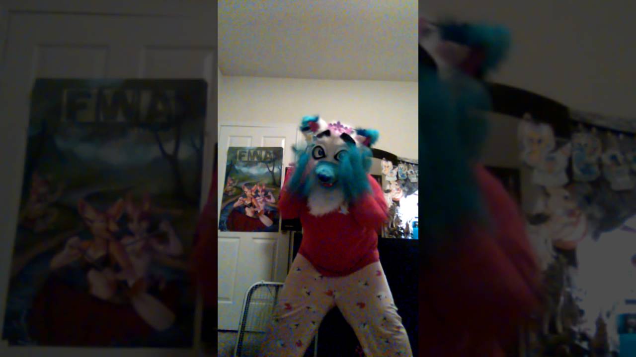 fursuit dance - spooky scary. - YouTube