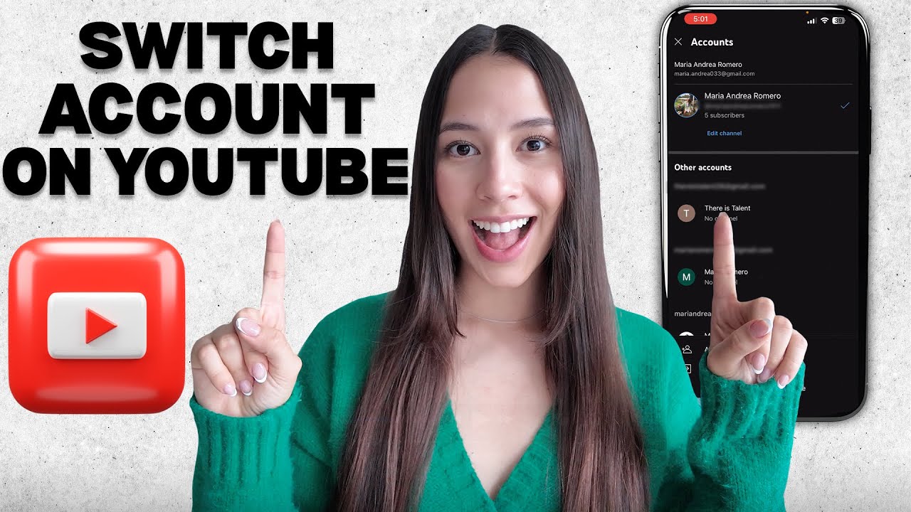 How to Switch Accounts on YouTube (Mobile & Desktop Tutorial) - YouTube