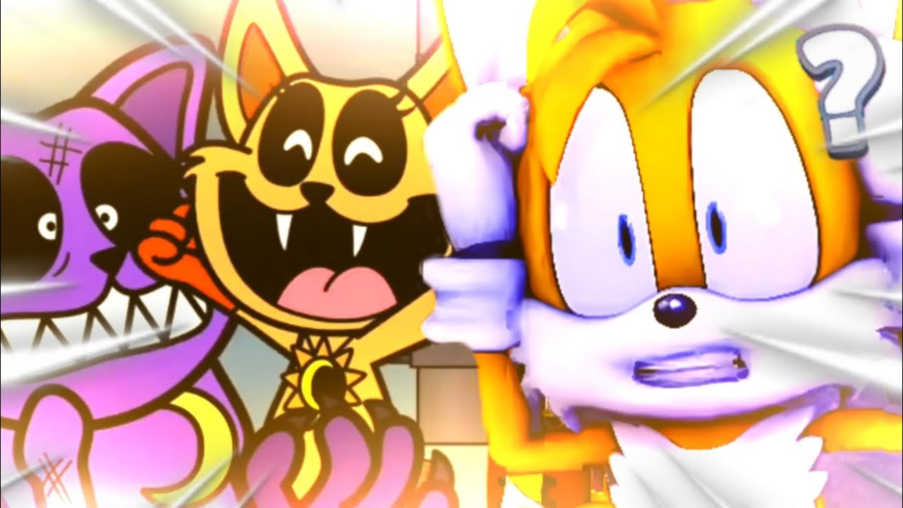 TAILS REAGINDO ANIMAÇÃO DE CATNAP EM CARTOON - SONIC THE HEDGEHOG ...