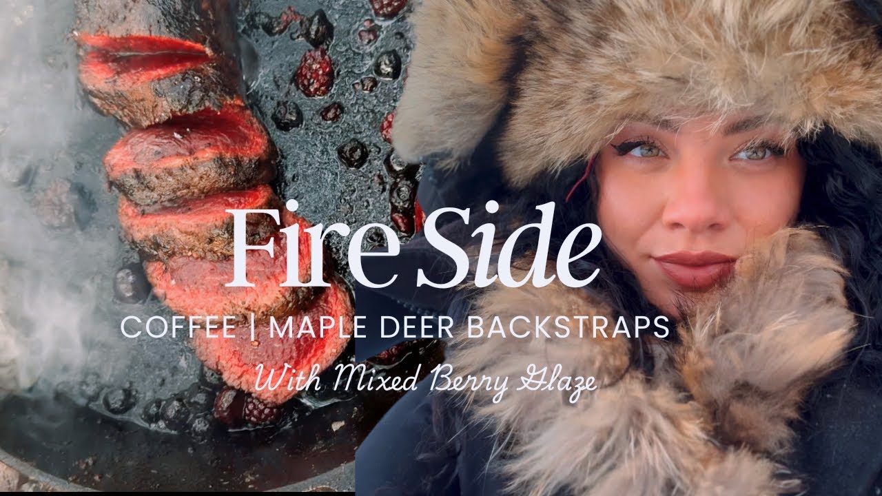 Fireside Coffee | Maple Deer Backstrap With Mixed Berry Glaze ...