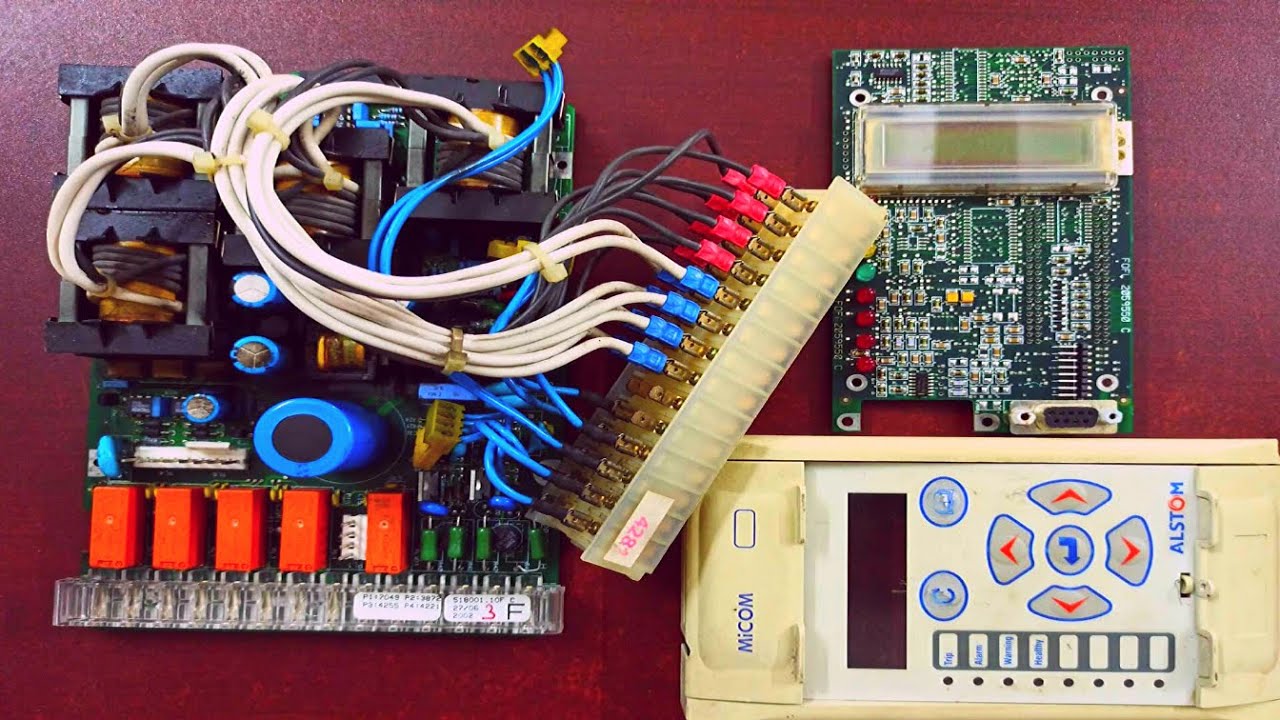 Internal Circuit Analysis of MiCOM Relay - YouTube