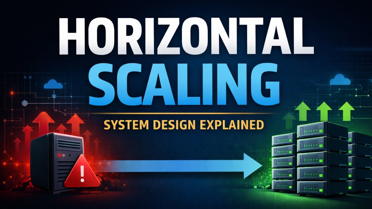 Horizontal Scaling Explained | System Design Fundamentals for Scalable ...
