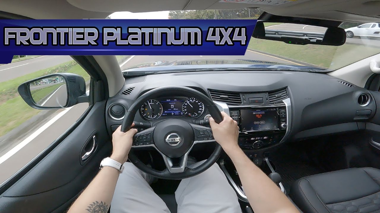 2023' NISSAN FRONTIER PLATINUM BI-TURBO 4X4 (TEST DRIVE) RIDE POV IN ...