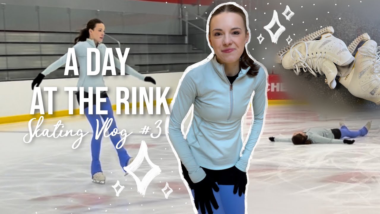 A Day At The Rink! Figure Skating Vlog #3 - YouTube