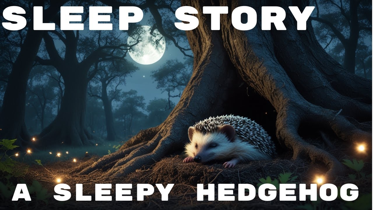 🦔😴 "Fall Asleep Fast with The Sleepy Hedgehog: Magical Story for ...