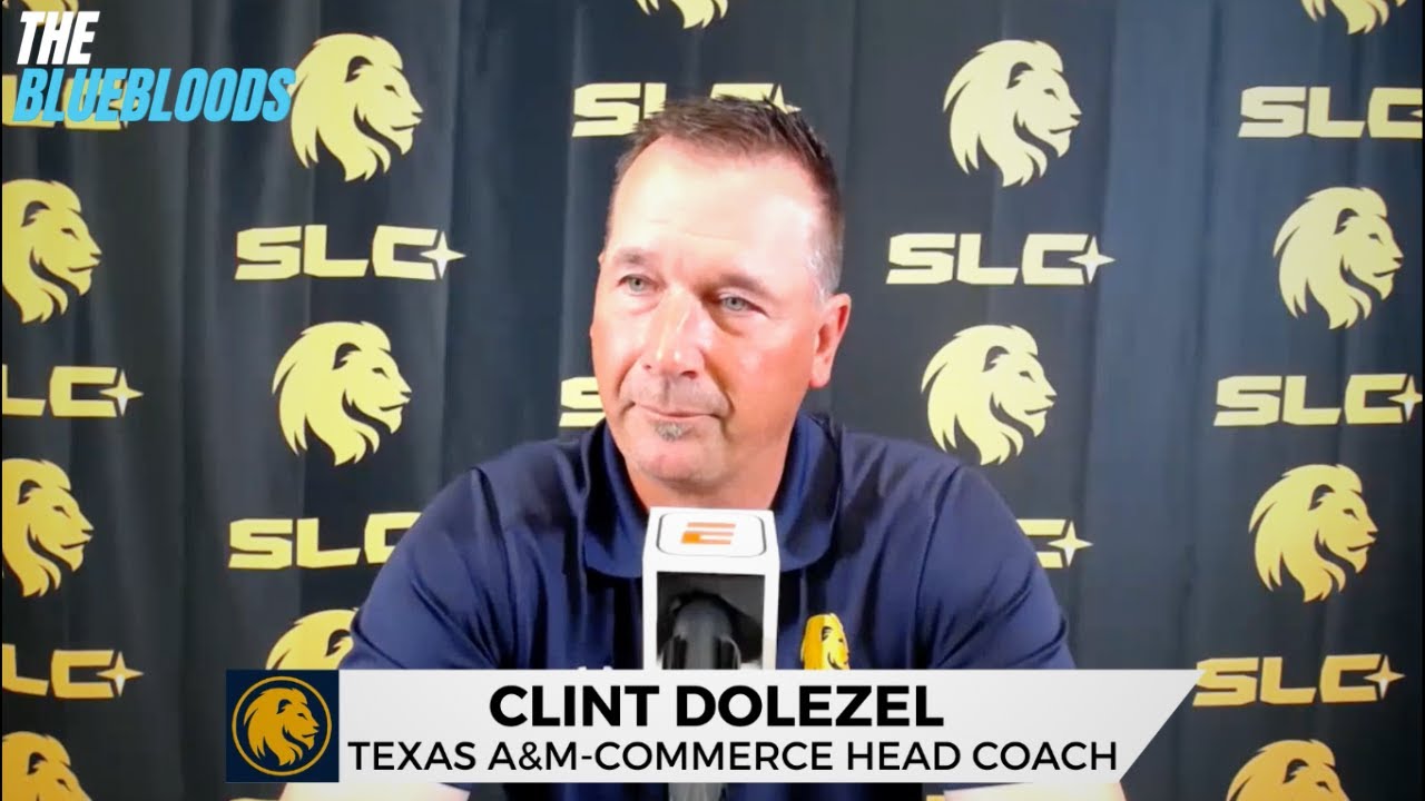 2023 Southland Conference Media Day: Clint Dolezel (Texas A&M-Commerce ...
