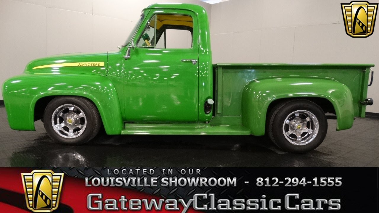 1955 Ford F100 "John Deere" Pickup Truck - Louisville Showroom - Stock ...