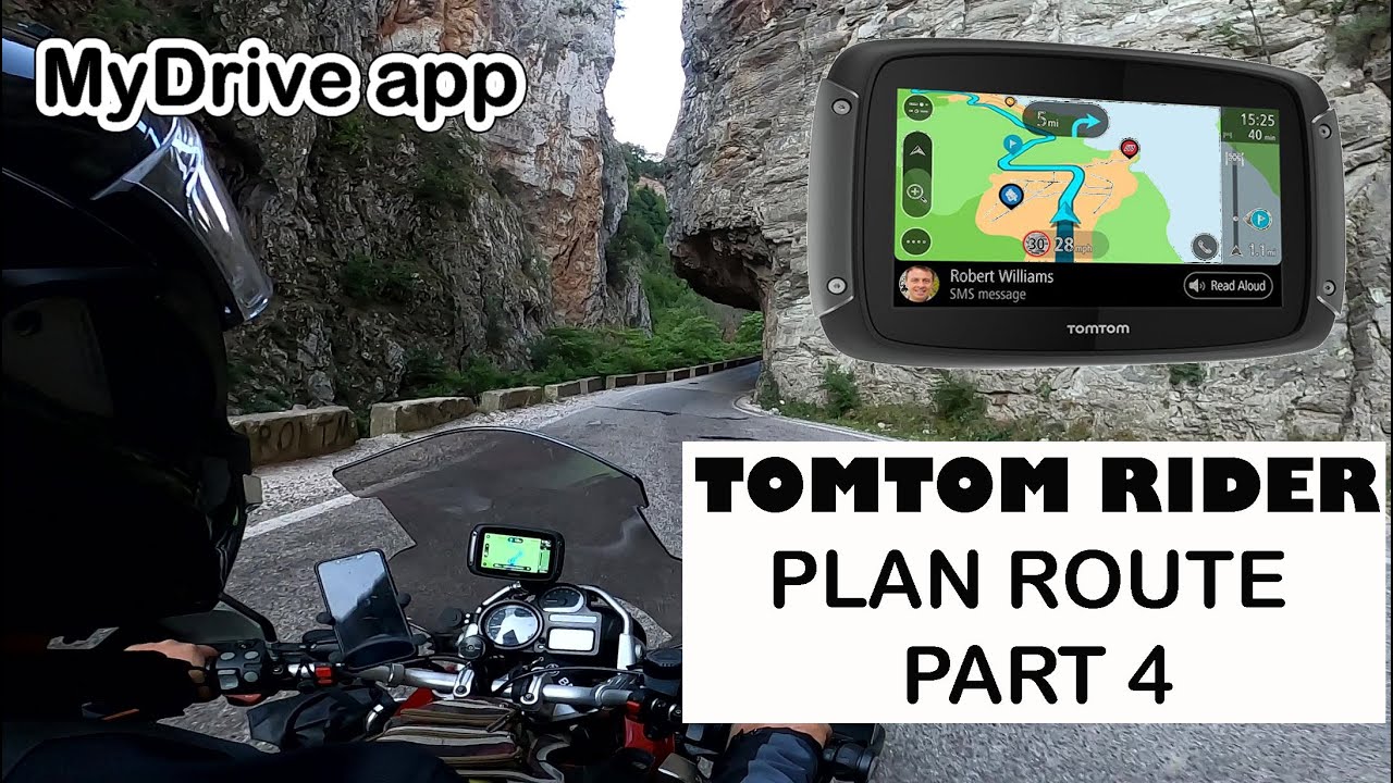 HOW TO PLAN A ROUTE WITH Plan.TomTom.com TOMTOM 500/550 My Drive - YouTube