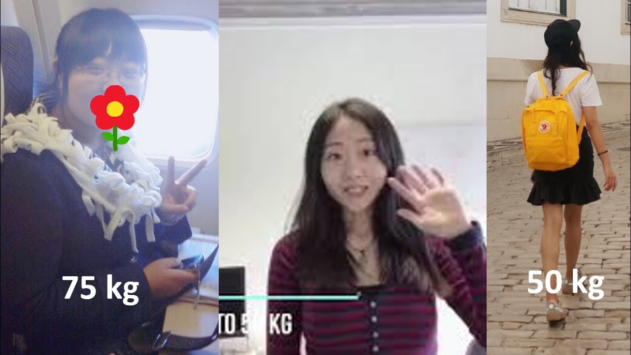 [🏃‍♀️Eng Sub|Diet story from 75 kg to 50 kg|如何宅家不胖 work@home|健康减肥史 ] 理工 ...