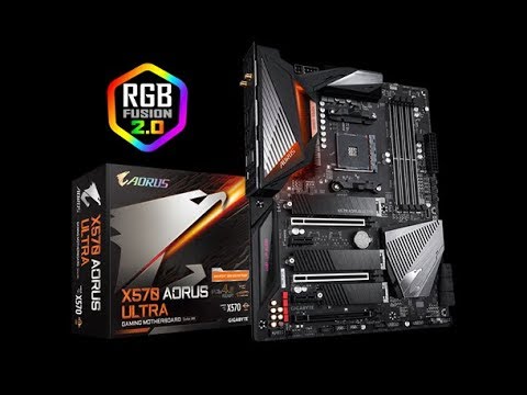 GIGABYTE X570 AORUS ULTRA Motherboard Unboxing and Overview - YouTube