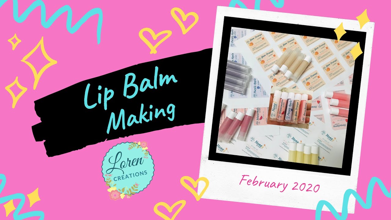 Lip balm making video - YouTube