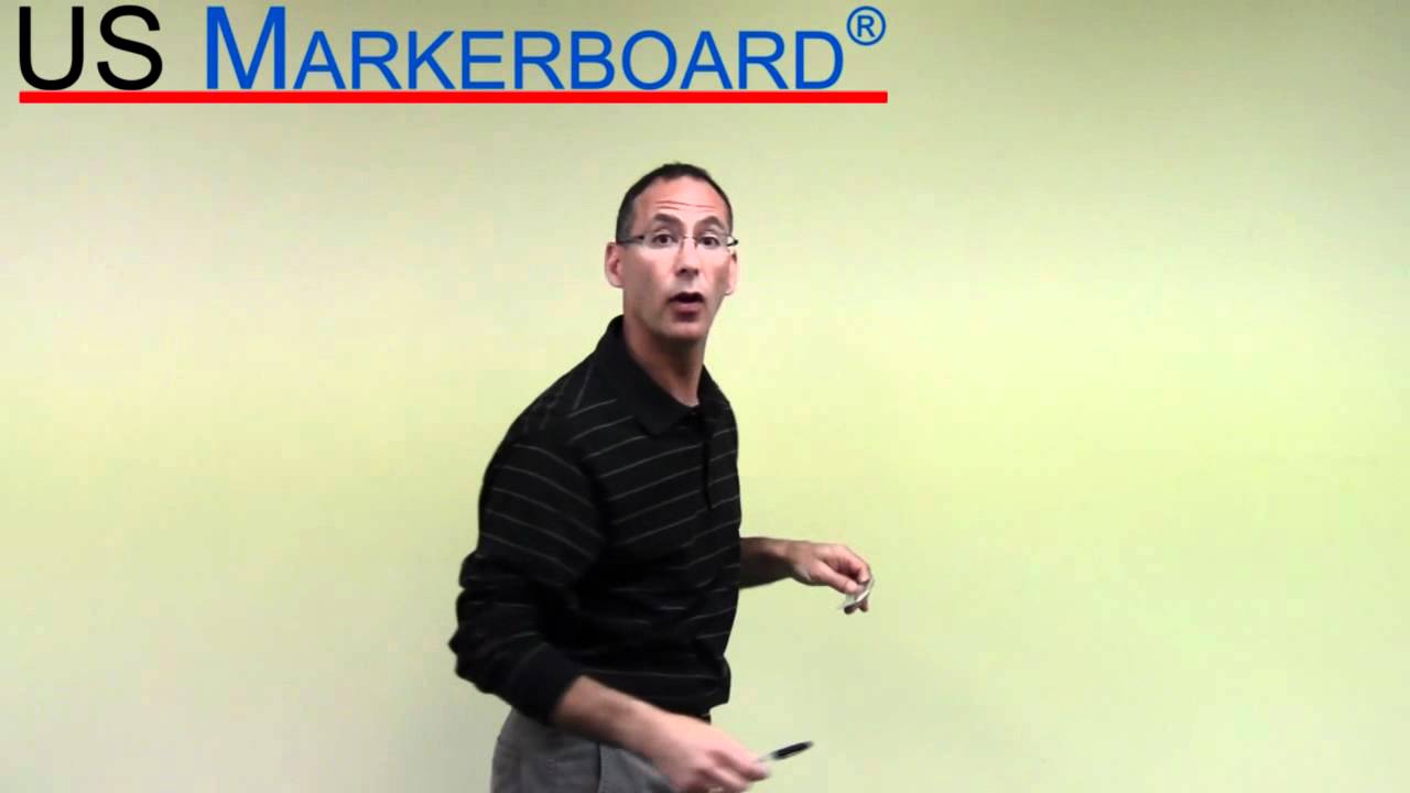 How to Install the Egan LINXX Whiteboard Part 1 - US Markerboard - YouTube