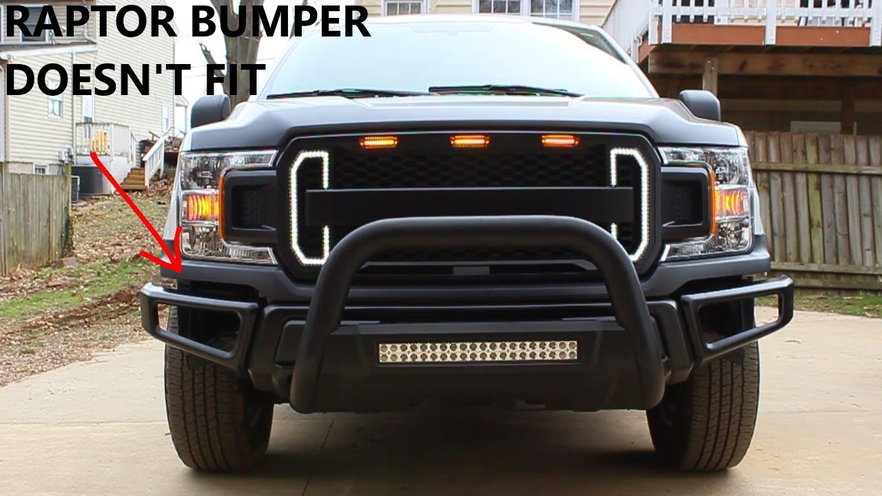 2018 F-150 Raptor Bumper FAIL - YouTube