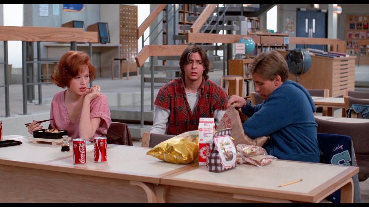 The Breakfast Club (1985) - Lunch Time scene - YouTube