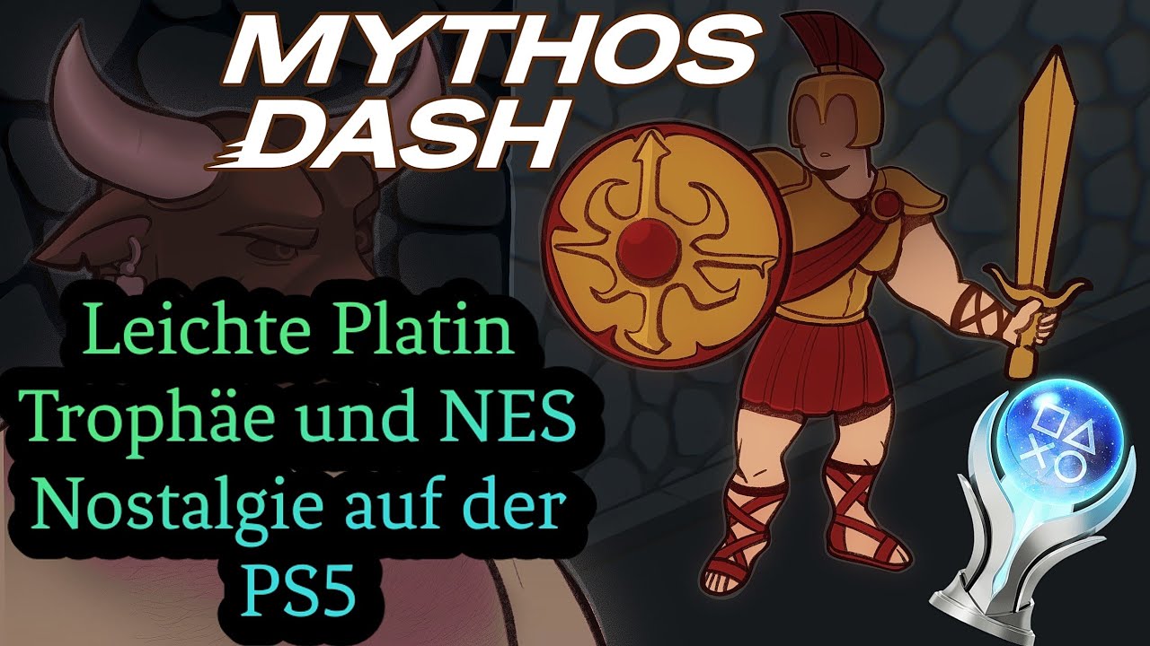 Mythos Dash einfache Platin Trophäe und NES Nostalgie fürs Herz auf der Ps5 Anleitung - YouTube