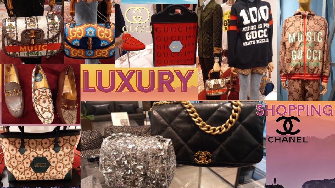 Luxury shopping at Gucci & Chanel/New Season/Shop with me - YouTube