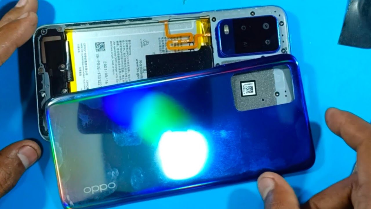 Oppo A54 Disassemble // Back Panel Remove - YouTube