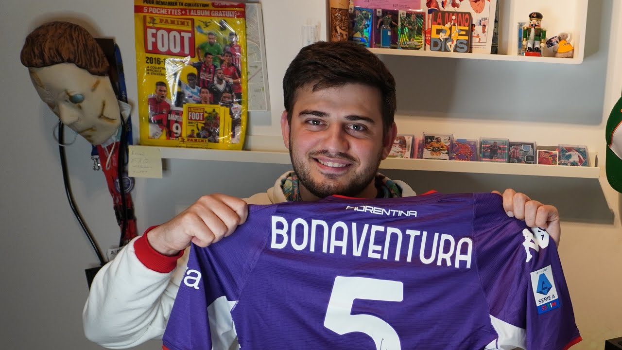 Unboxing signed NFT soccer jersey from Genuino x Fiorentina! - YouTube