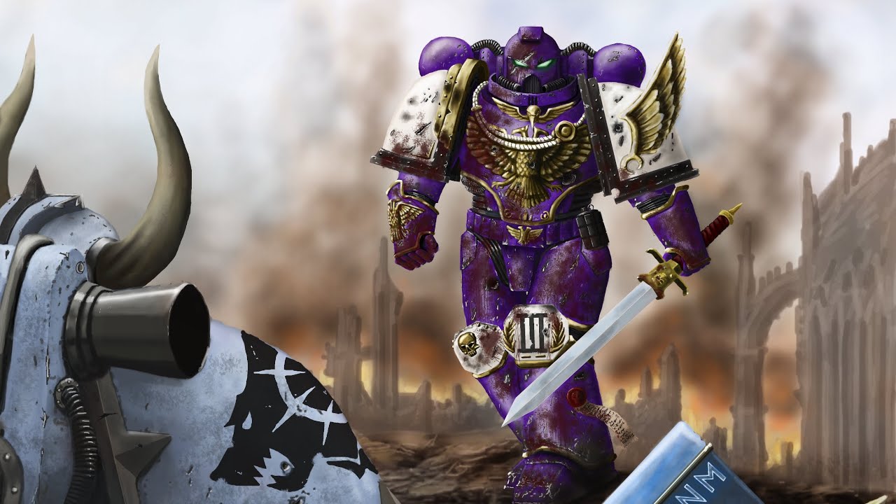 Warhammer 40k Oc Lord Commander Caedus tribute - YouTube