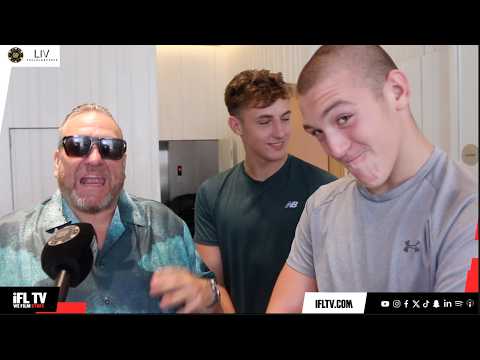 'YOU P****...' - PRINCE & JOHN BOY FURY TAKEOVER SPENCER BROWN'S INTERVIEW AT FURY v WACH PRESSER