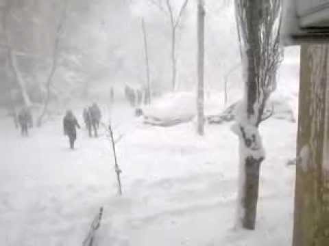 2014-cü ildə Sumqayıtda ilk qar, 31.01.2014