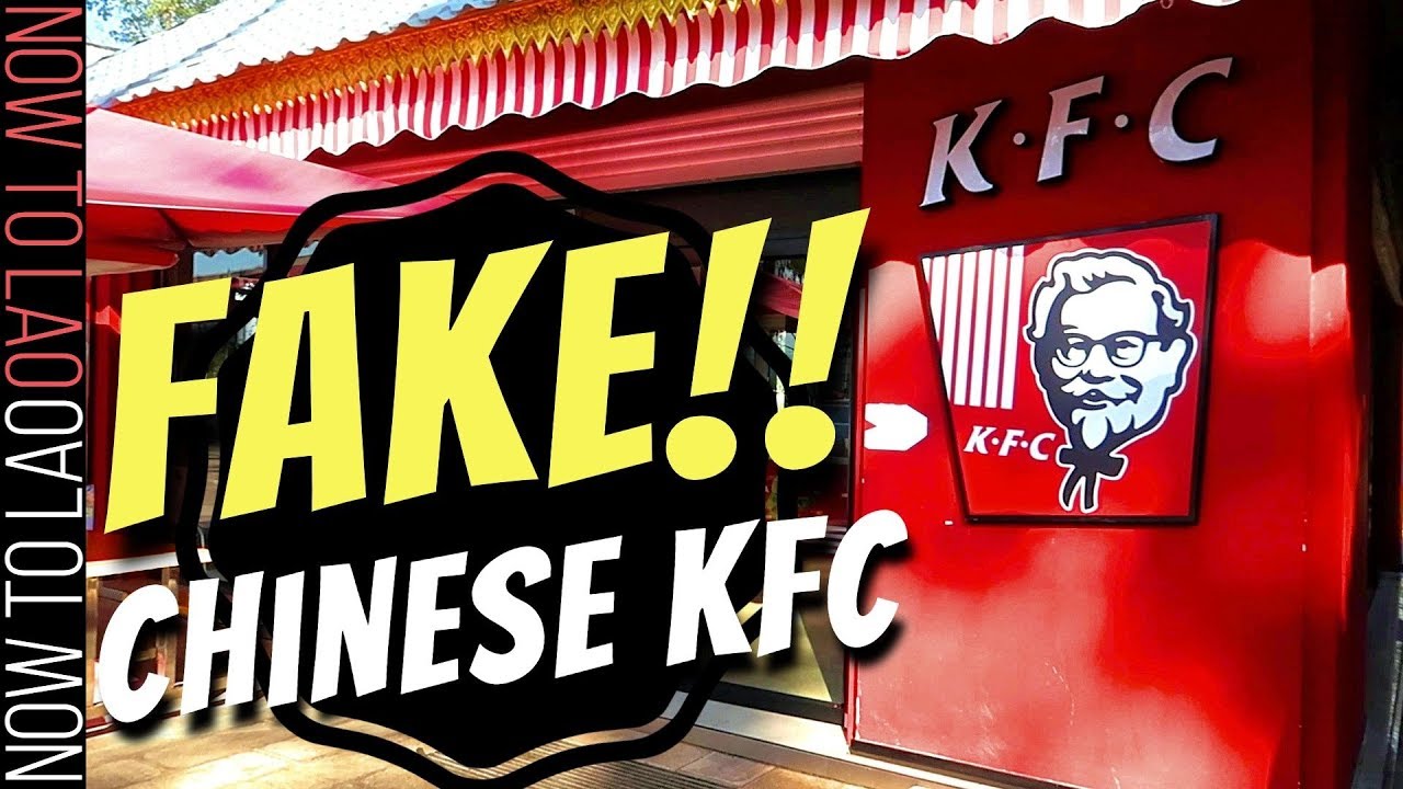 Fake Chinese KFC in Laos will not accept my money!! | Golden Triangle ...