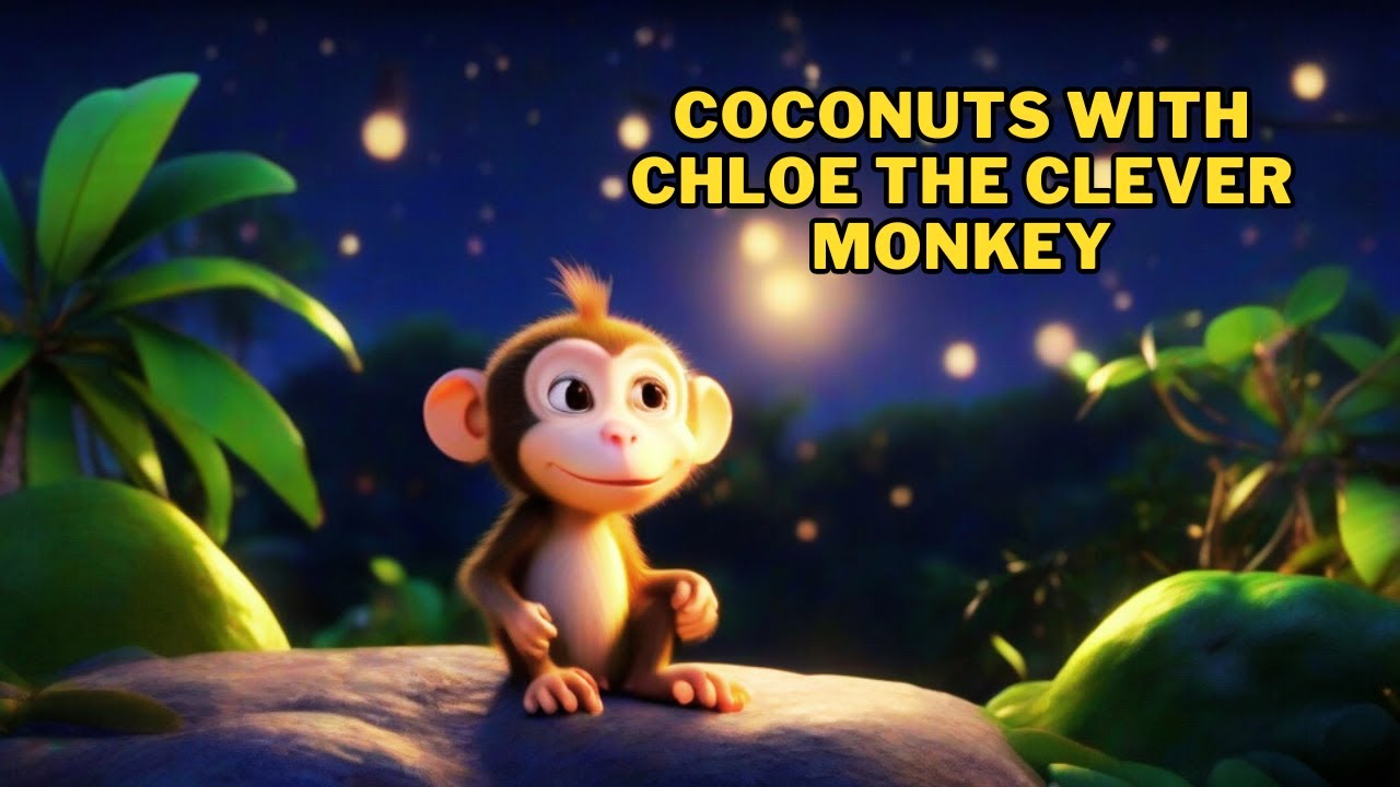 Coconuts with Chloe the Clever Monkey | 3D Animated Nice Kids Videos ...