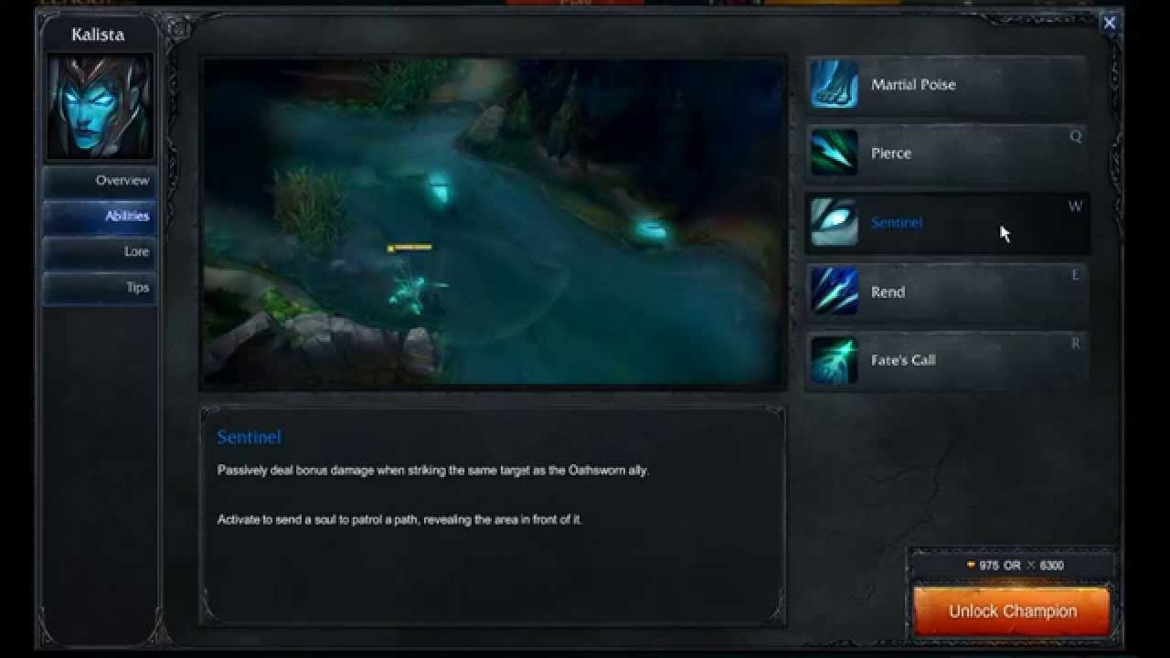 Kalista abilities - League of Legends - YouTube