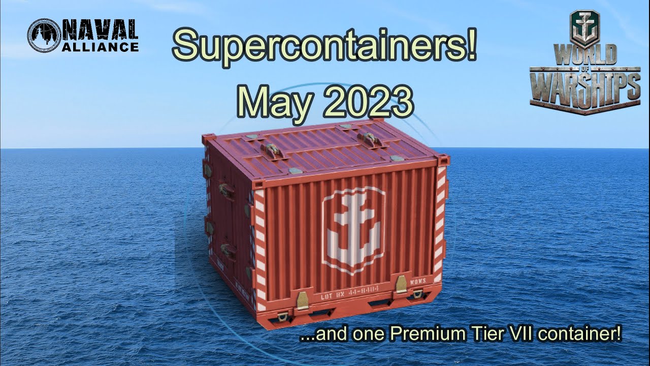 My Supercontainer Result | May 2023 | World of Warships - YouTube