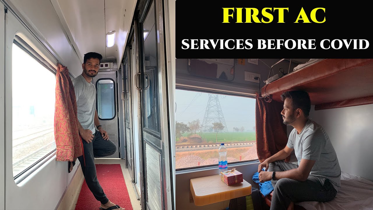 Gift from railways free ticket to First AC - YouTube