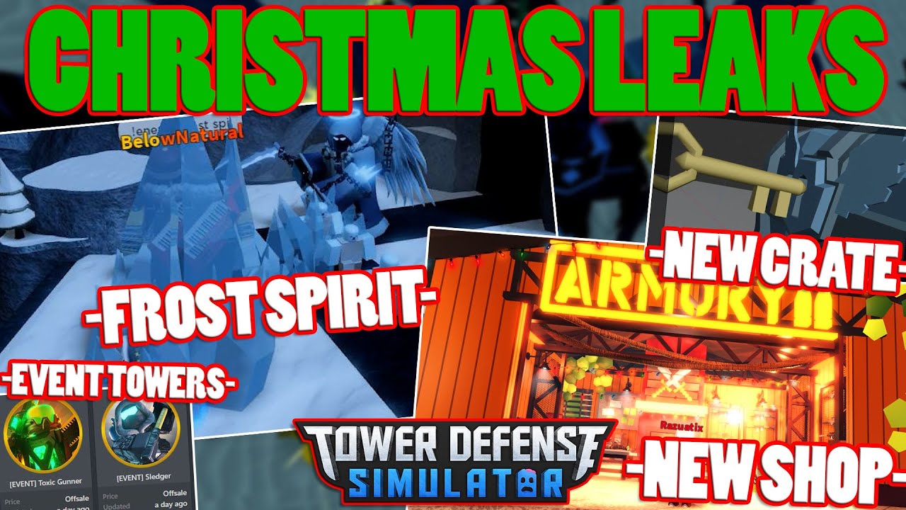 SANTA BROUGHT US SOME LEAKS FOR CHRISTMAS!!! Tower Defense Simulator ...
