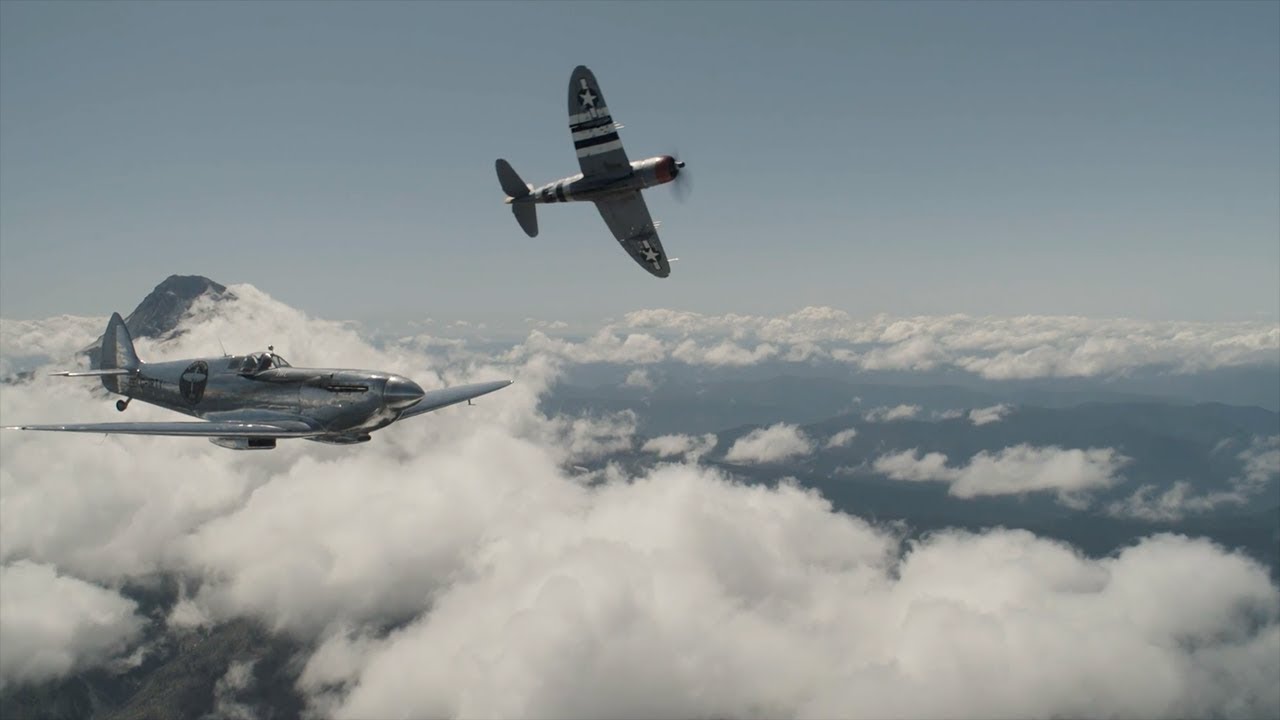 Silver Spitfire teams greeted by water salute in Canada | Silver ...