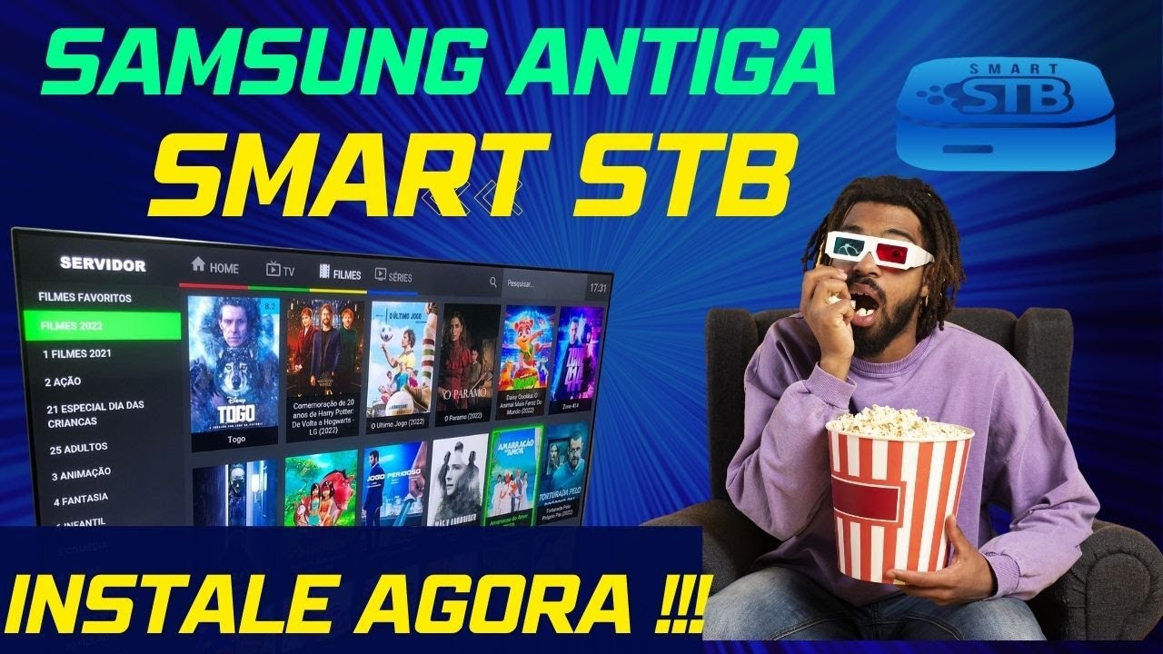 COMO BAIXAR E INSTALAR O SMART STB NA SAMSUNG ANTIGA SERIE J MUITO ...