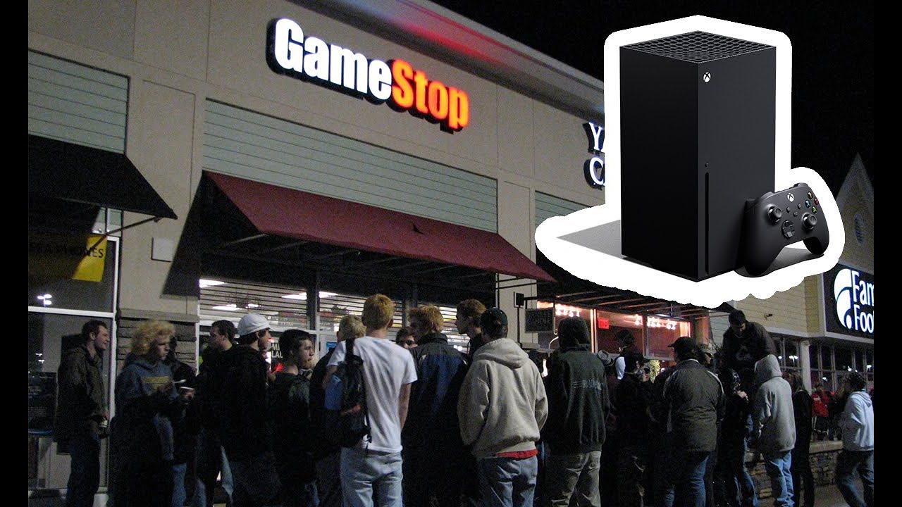 I HAD TO CAMP! AT GAMESTOP FOR 48 HOURS!! TO GET THE XBOX SERIES X ...