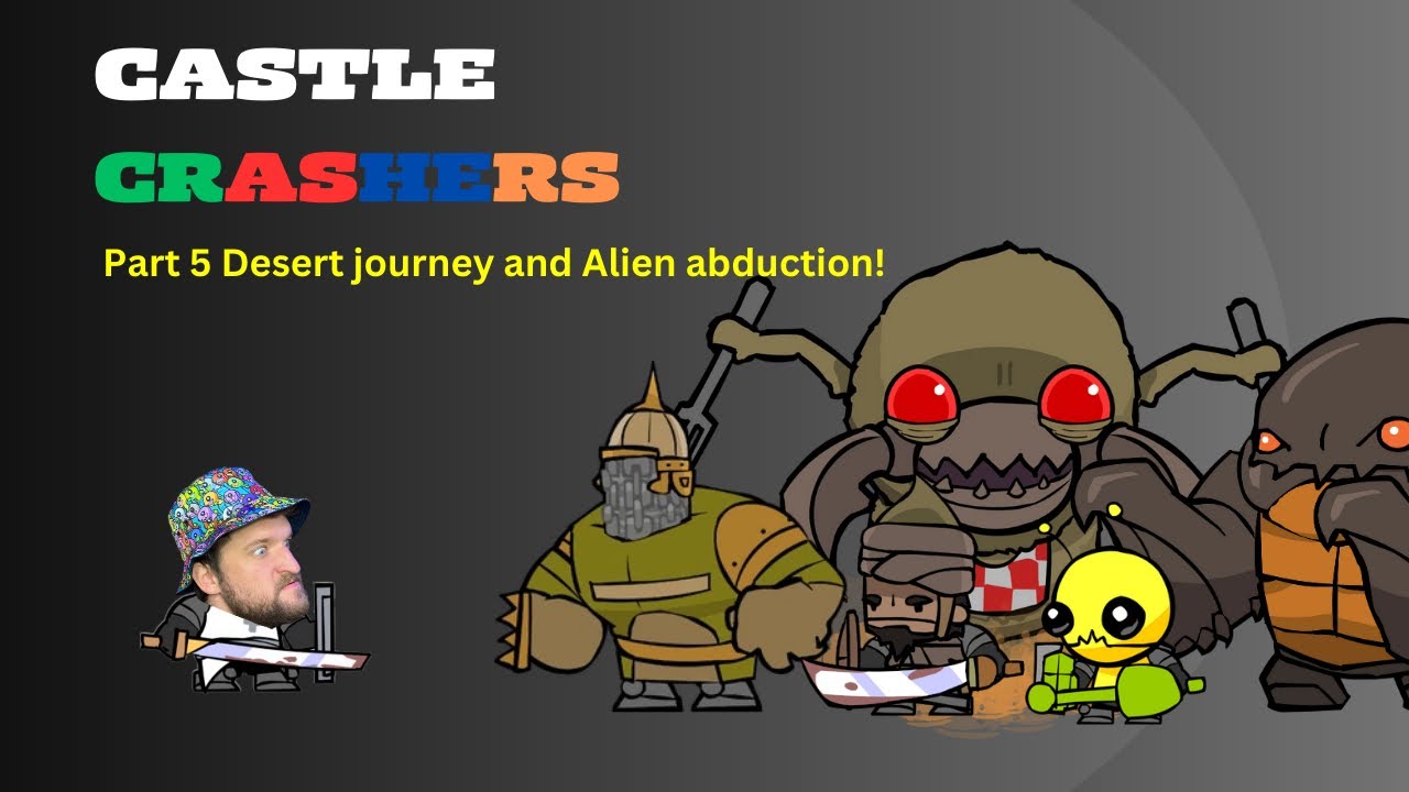 Dijon Plays Castle Crashers Part 6 Desert! - YouTube