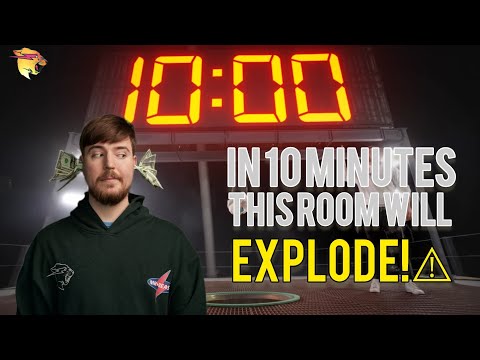 @MrBeast In 10 Minutes This Room Will Explode!