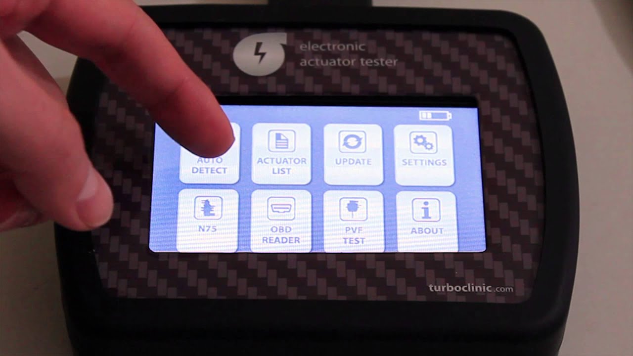 TurboClinic.com - Electronic Actuator Tester V2 - YouTube