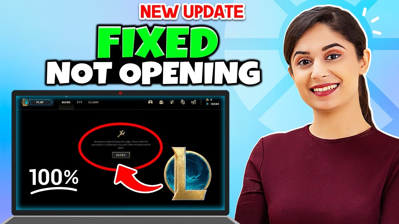 How To Fix League Of Legends Client Not Opening [100% Solution] - YouTube