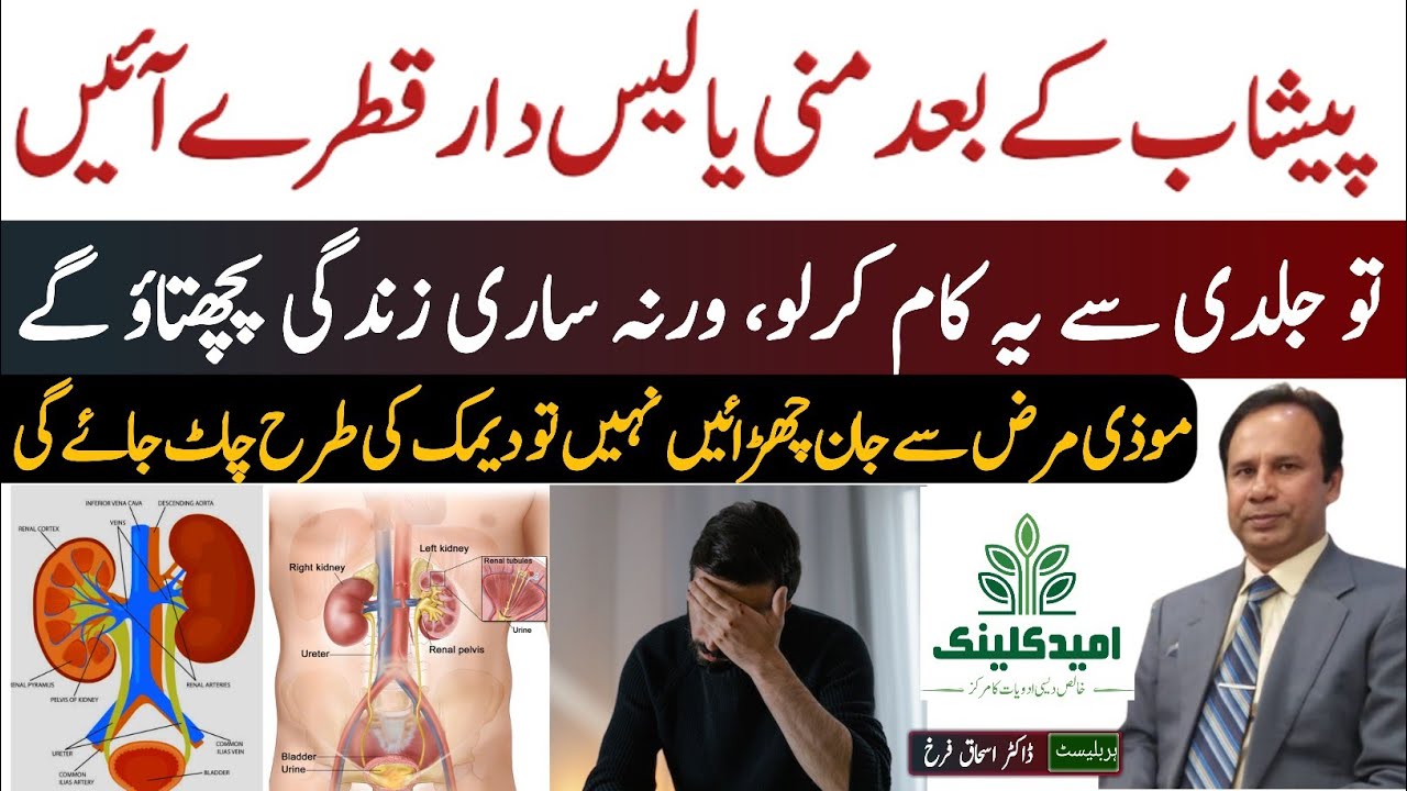 Peshab Ke Baad Qatray Ana Ka ilaj | Urine Drops After Urination | Manni ...