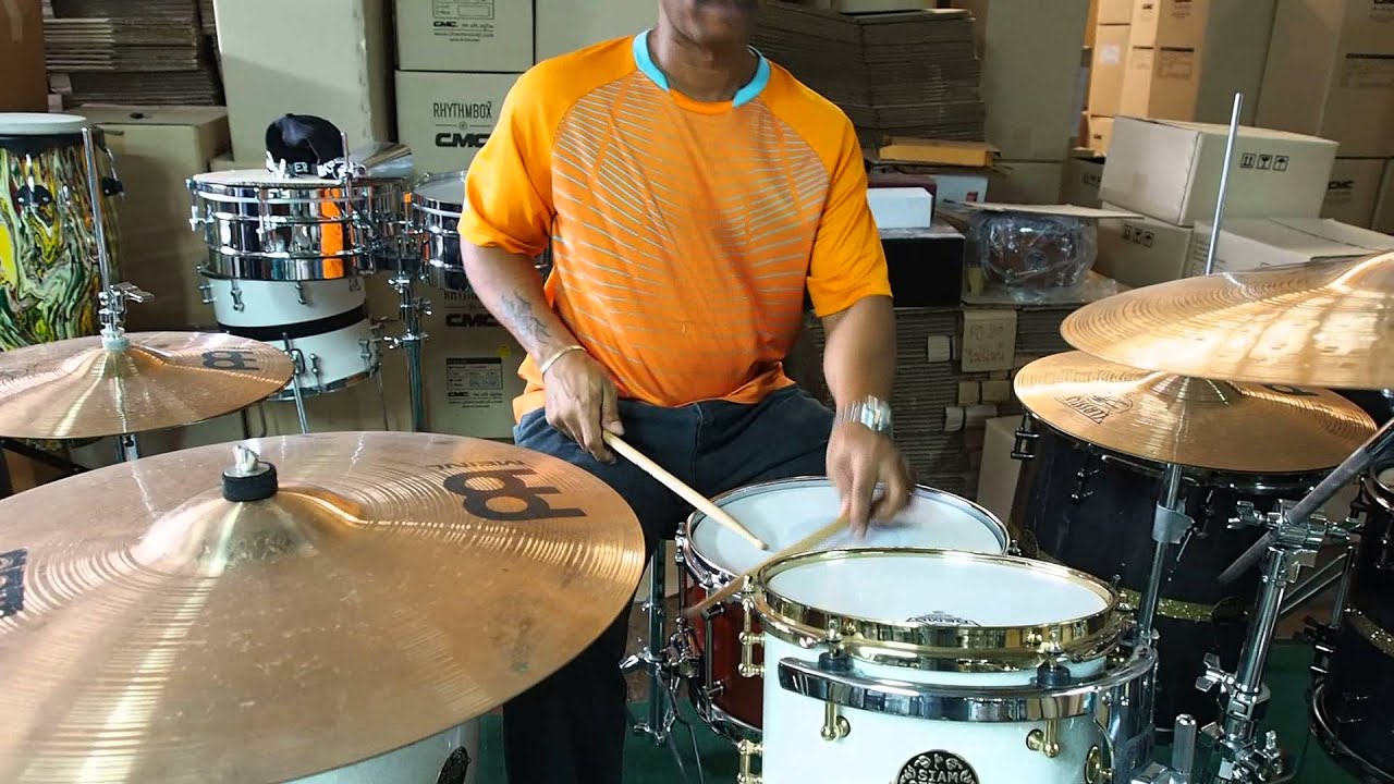 Siam Series Padauk 13x6.5" (ไม้ประดู่) ทดสอบโดย Kevin Biddle - YouTube