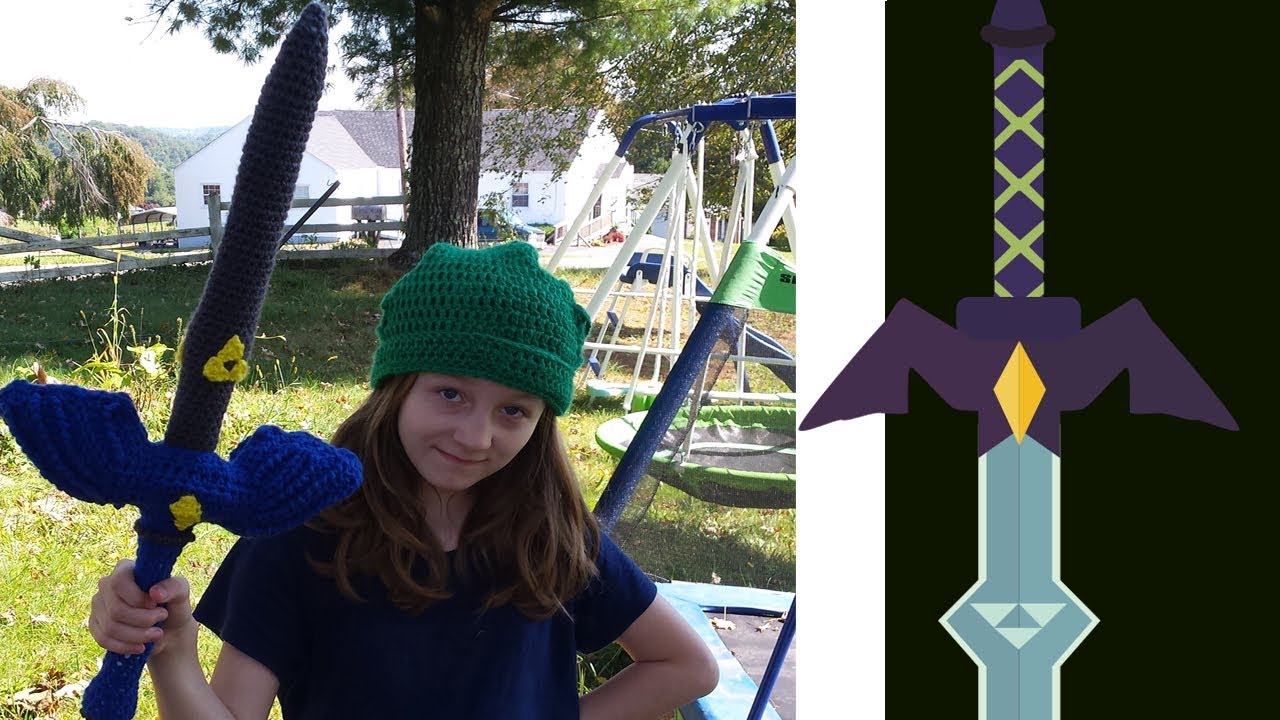 How To Crochet the Master Sword from the Legend of Zelda - Pommel (part ...