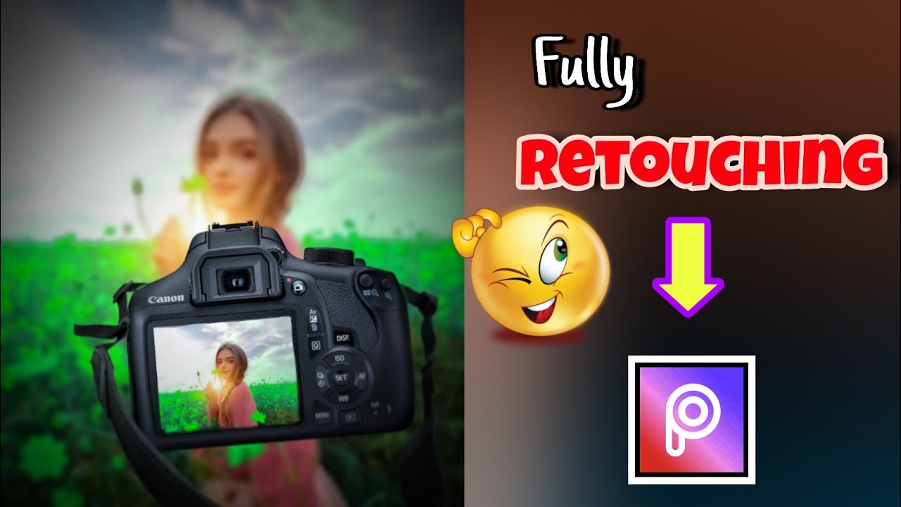 Camera Click📸 Photo Editing in PicsArt. Retouching With Snapseed - YouTube