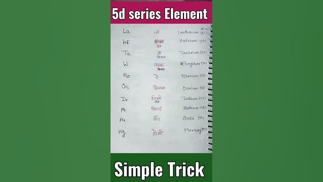 5d series Element trick to learn #viral #yotubeshorts - YouTube