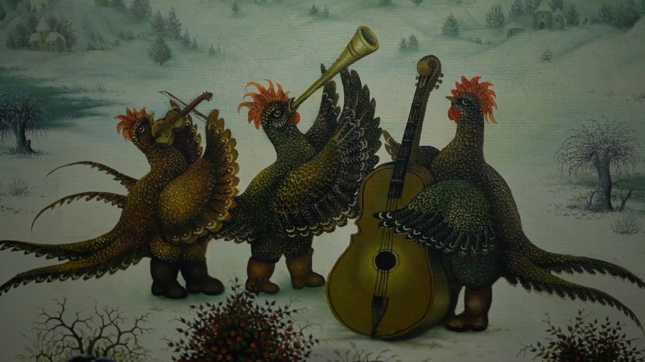Sonderausstellung "naiv.? naive kunst aus der sammlung infeld" - YouTube