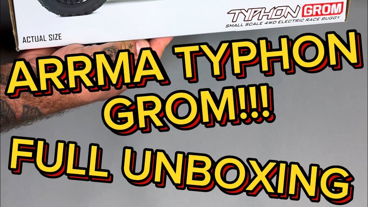 The New Arrma Typhon Grom Unboxing! - YouTube