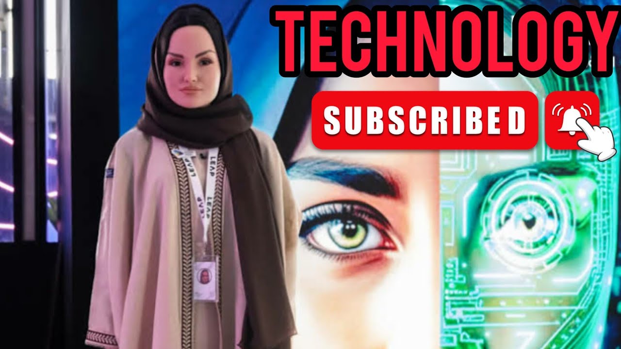 Arabia technology robot "Sara" - YouTube