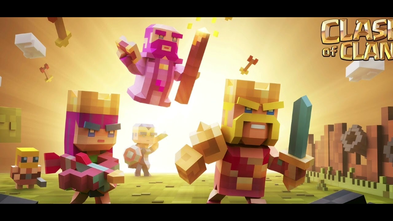 Clash Of Clans Pixel Scenery Theme Song - YouTube