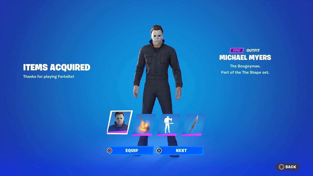 Michael Myers Fortnite Item Shop Review [10/24/23] - YouTube