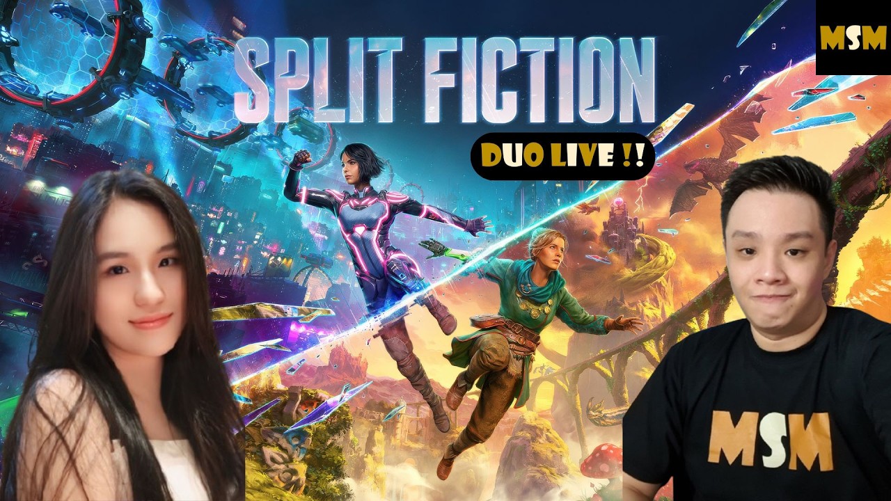🔴 COLLAB SPLIT FICTION PART 1!! DUO LIVE DENGAN STREAMER FAVORIT KU ...